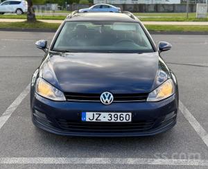 Blue Volkswagen Golf 2015 in Riga, with an engine capacity of 1.60 L and mileage of 352 thousand km for 3900 €, photo  on AUTOMOTO.COM.LV