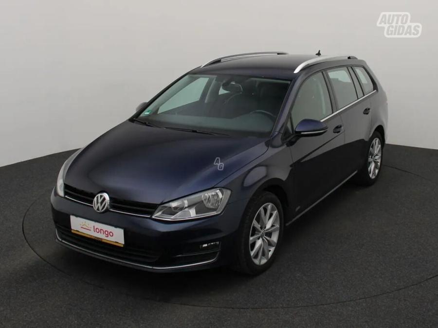 Синий Фольксваген Гольф 2015 в Вильнюс, объемом двигателя 1.60 л и пробегом 244 тыс. км за 7099 €, фото 1 на AUTOMOTO.COM.LV