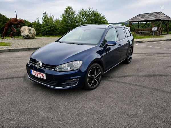Zils Volkswagen Golf 2015 Ignalina, ar dzinēja tilpumu 1.97 L un nobraukumu 212 tūkst. km par 7650 €, foto 1 vietnē AUTOMOTO.COM.LV