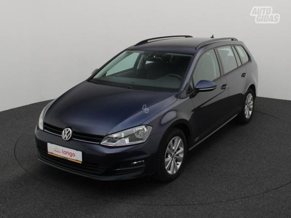 Blue Volkswagen Golf 2016 in Vilnius, with an engine capacity of 1.60 L and mileage of 158 thousand km for 8599 €, photo 1 on AUTOMOTO.COM.LV