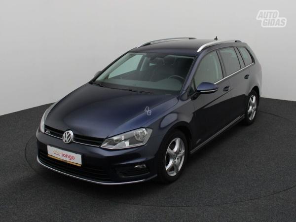 Blue Volkswagen Golf 2016 in Vilnius, with an engine capacity of 1.60 L and mileage of 238 thousand km for 9299 €, photo 1 on AUTOMOTO.COM.LV
