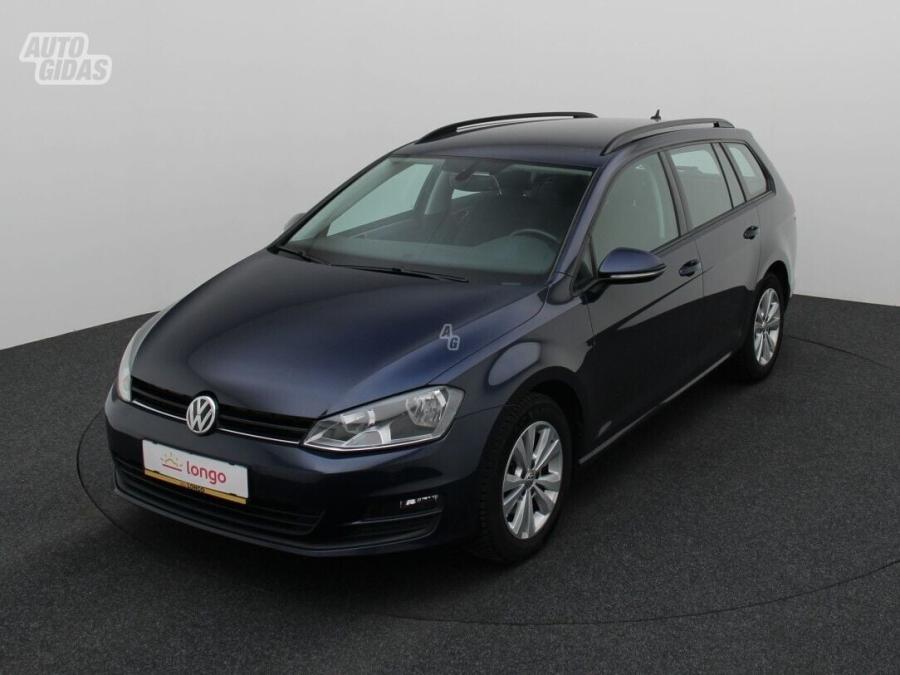 Blue Volkswagen Golf 2016 in Vilnius, with an engine capacity of 1.60 L and mileage of 247 thousand km for 7199 €, photo 1 on AUTOMOTO.COM.LV
