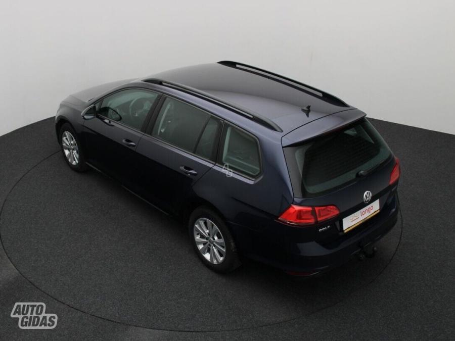 Blue Volkswagen Golf 2016 in Vilnius, with an engine capacity of 1.60 L and mileage of 247 thousand km for 7199 €, photo 12 on AUTOMOTO.COM.LV