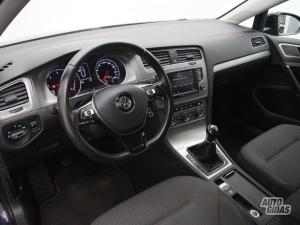 Blue Volkswagen Golf 2016 in Vilnius, with an engine capacity of 1.60 L and mileage of 247 thousand km for 7199 €, photo 16 on AUTOMOTO.COM.LV