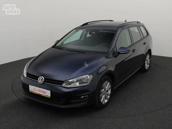 Blue Volkswagen Golf 2016 in Vilnius, with an engine capacity of 1.60 L and mileage of 171 thousand km for 8399 €, photo 1 on AUTOMOTO.COM.LV