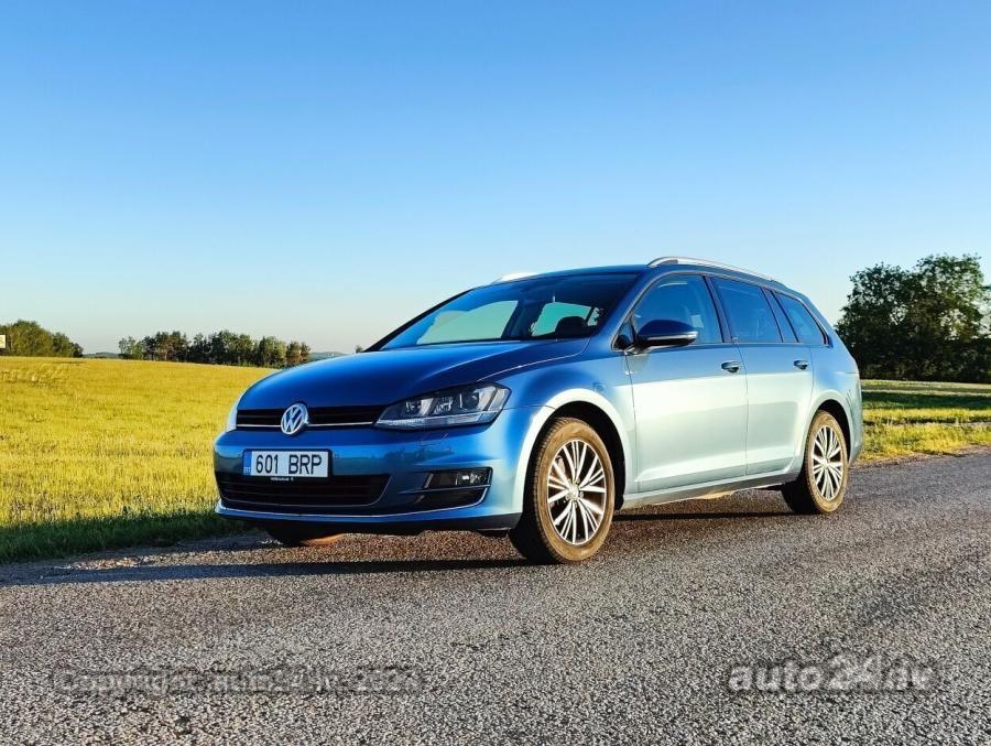 Blue Volkswagen Golf 2016 in Tallinn, with an engine capacity of 1.40 L and mileage of 189 thousand km for 8900 €, photo 1 on AUTOMOTO.COM.LV
