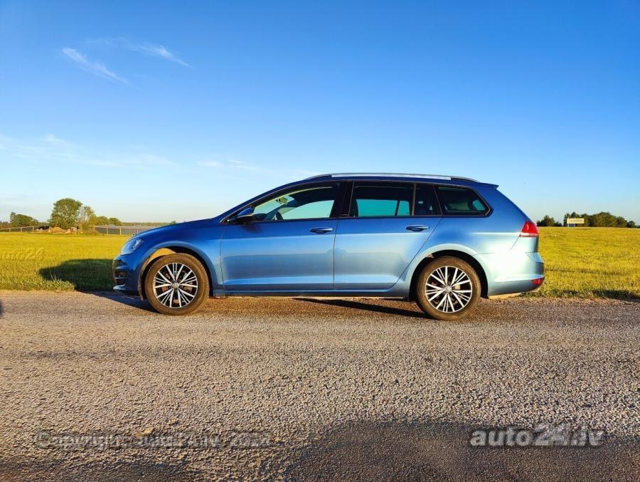 Blue Volkswagen Golf 2016 in Tallinn, with an engine capacity of 1.40 L and mileage of 189 thousand km for 8900 €, photo 2 on AUTOMOTO.COM.LV