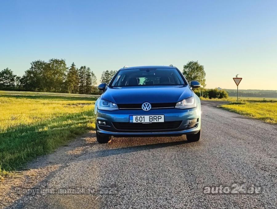 Blue Volkswagen Golf 2016 in Tallinn, with an engine capacity of 1.40 L and mileage of 189 thousand km for 8900 €, photo 3 on AUTOMOTO.COM.LV
