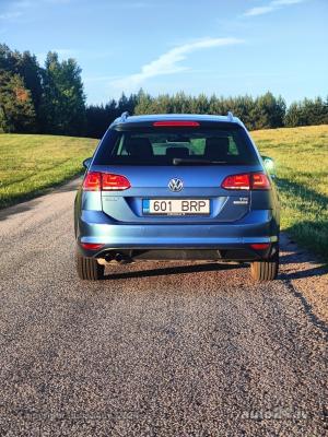 Blue Volkswagen Golf 2016 in Tallinn, with an engine capacity of 1.40 L and mileage of 189 thousand km for 8900 €, photo 5 on AUTOMOTO.COM.LV