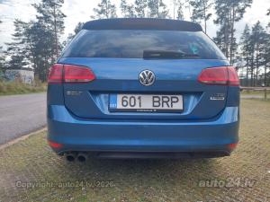 Blue Volkswagen Golf 2016 in Tallinn, with an engine capacity of 1.40 L and mileage of 189 thousand km for 8900 €, photo 19 on AUTOMOTO.COM.LV
