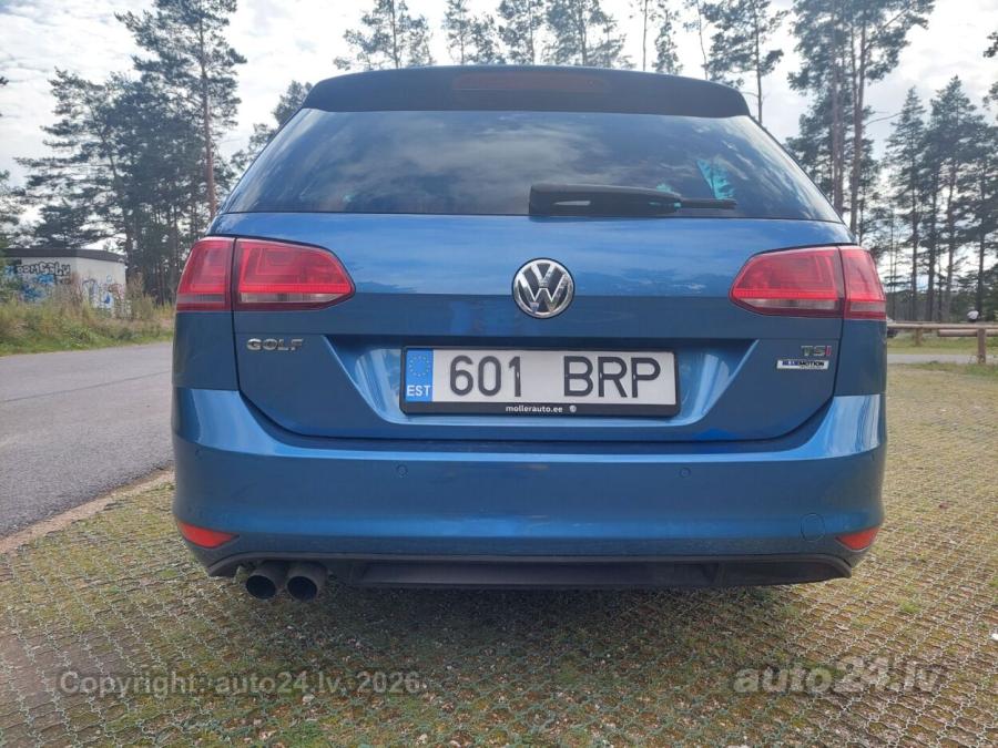 Blue Volkswagen Golf 2016 in Tallinn, with an engine capacity of 1.40 L and mileage of 189 thousand km for 8900 €, photo 19 on AUTOMOTO.COM.LV