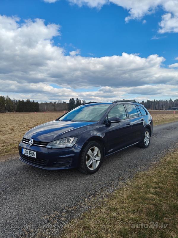 Blue Volkswagen Golf 2016 in Haapsalu, with an engine capacity of 1.60 L and mileage of 195 thousand km for 9600 €, photo 1 on AUTOMOTO.COM.LV