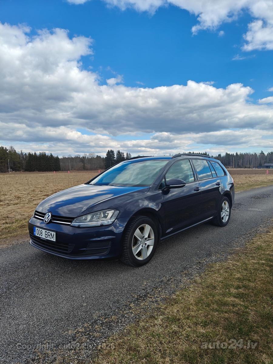 Blue Volkswagen Golf 2016 in Haapsalu, with an engine capacity of 1.60 L and mileage of 195 thousand km for 9600 €, photo 1 on AUTOMOTO.COM.LV