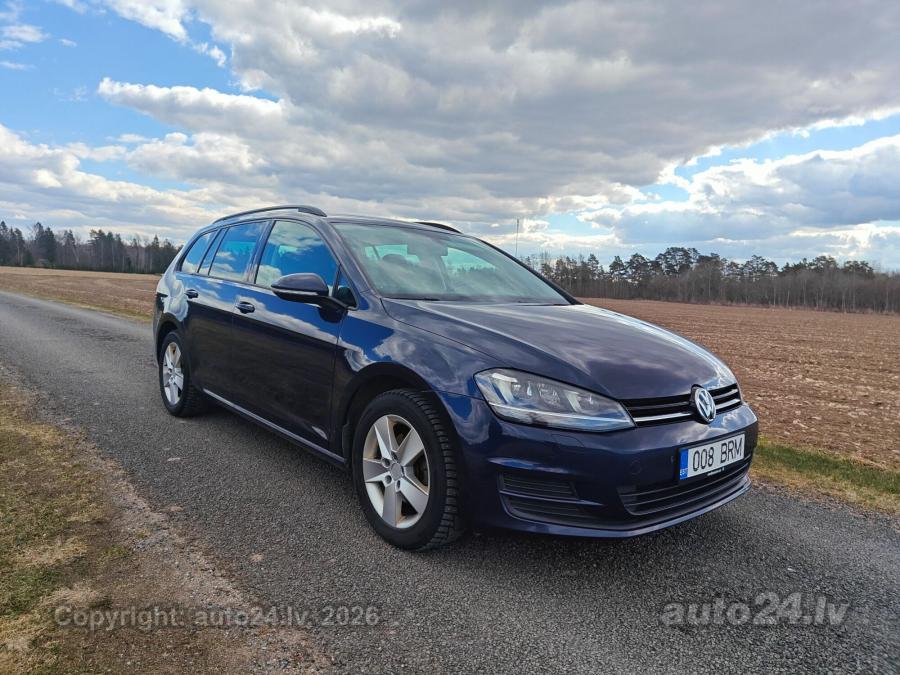 Blue Volkswagen Golf 2016 in Haapsalu, with an engine capacity of 1.60 L and mileage of 195 thousand km for 9600 €, photo 4 on AUTOMOTO.COM.LV