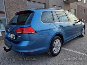 Blue Volkswagen Golf 2016 in Tallinn, with an engine capacity of 1.60 L and mileage of 157 thousand km for 11200 €, photo 8 on AUTOMOTO.COM.LV