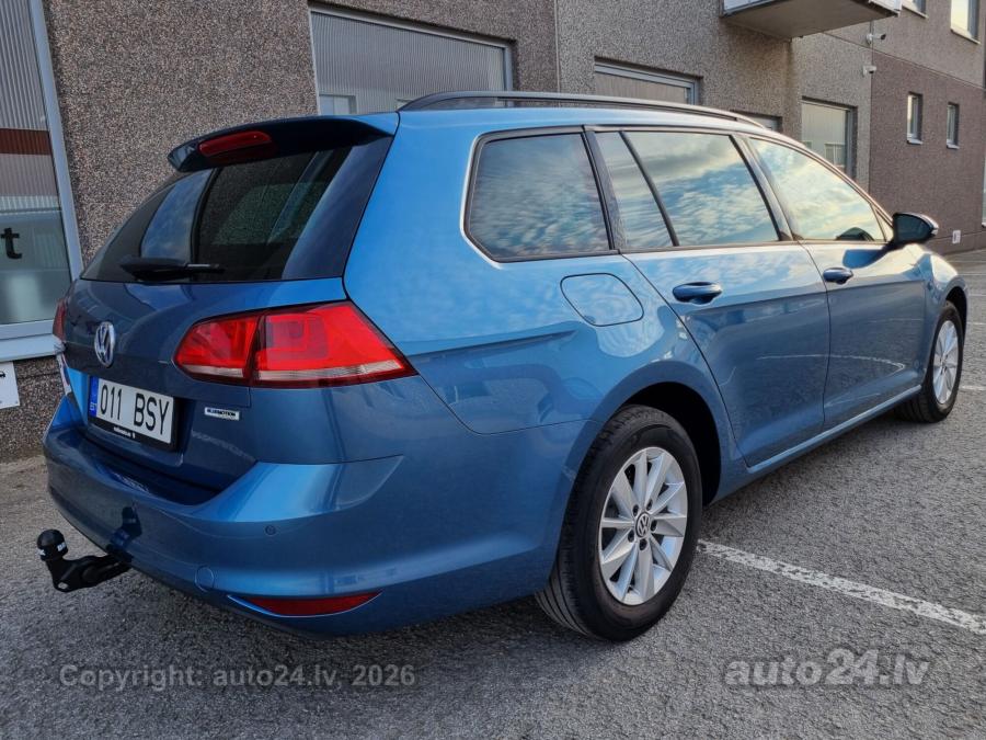 Blue Volkswagen Golf 2016 in Tallinn, with an engine capacity of 1.60 L and mileage of 157 thousand km for 11200 €, photo 8 on AUTOMOTO.COM.LV