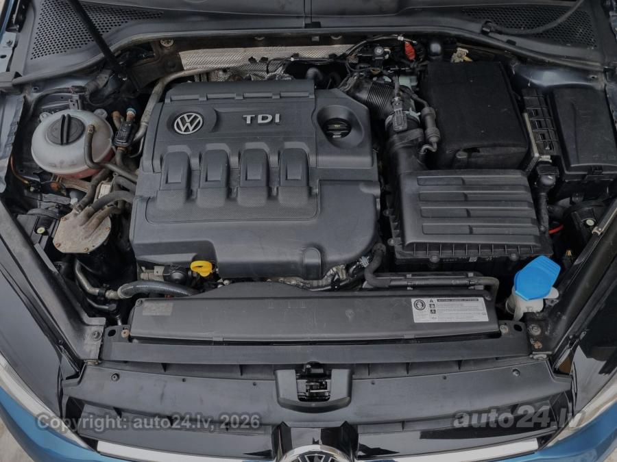 Blue Volkswagen Golf 2016 in Tallinn, with an engine capacity of 1.60 L and mileage of 157 thousand km for 11200 €, photo 10 on AUTOMOTO.COM.LV