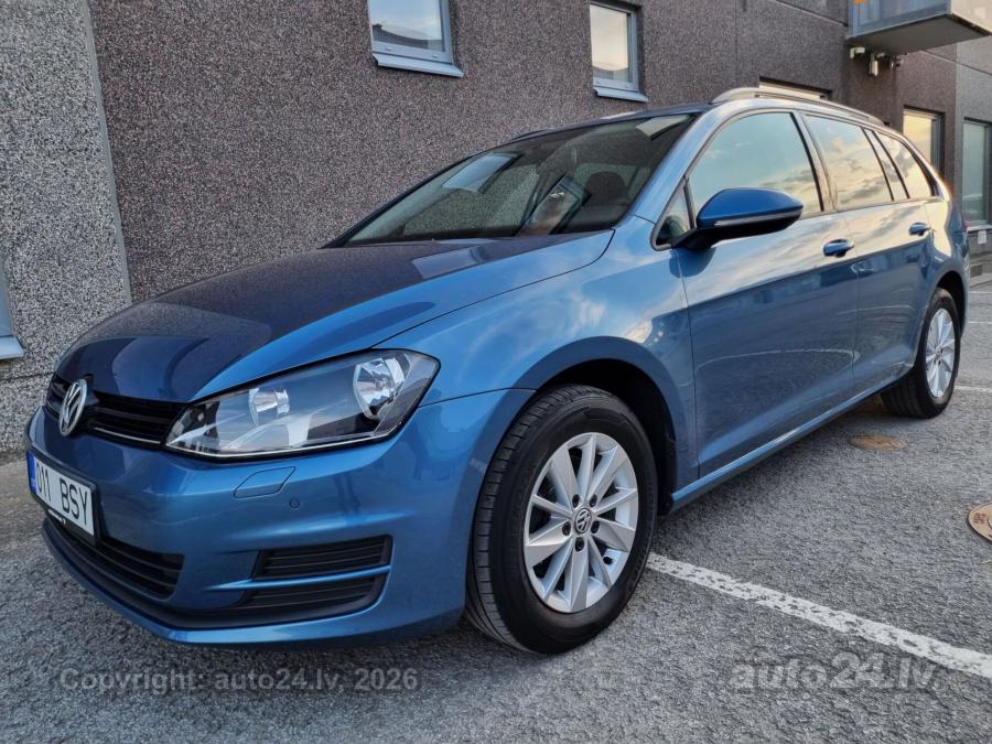 Blue Volkswagen Golf 2016 in Tallinn, with an engine capacity of 1.60 L and mileage of 157 thousand km for 11200 €, photo 14 on AUTOMOTO.COM.LV
