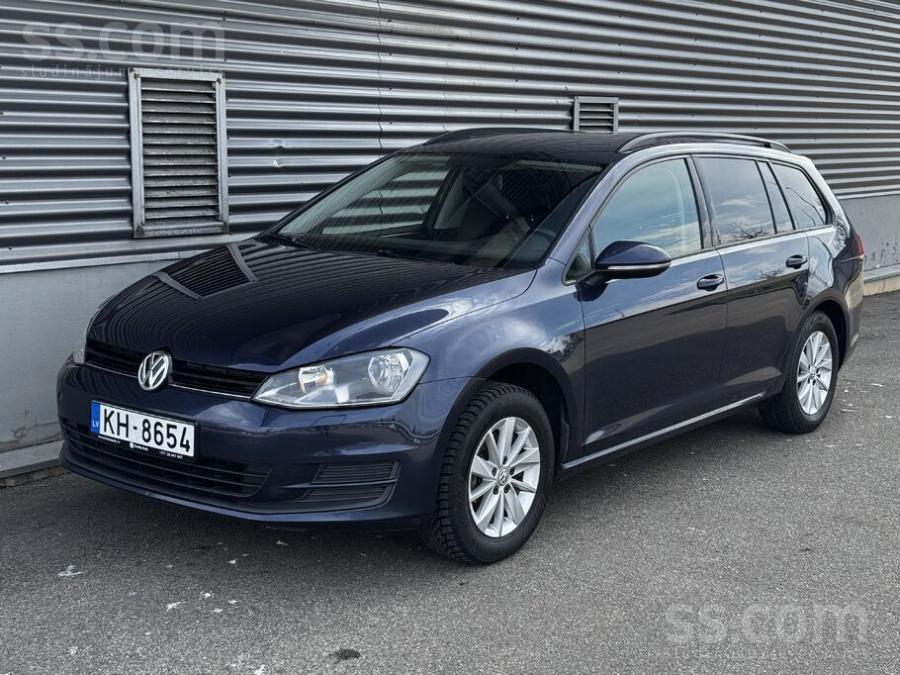 Blue Volkswagen Golf 2016 in Riga, with an engine capacity of 1.40 L and mileage of 234 thousand km for 7500 €, photo 1 on AUTOMOTO.COM.LV