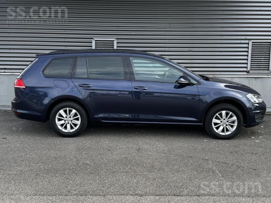 Blue Volkswagen Golf 2016 in Riga, with an engine capacity of 1.40 L and mileage of 234 thousand km for 7500 €, photo 7 on AUTOMOTO.COM.LV