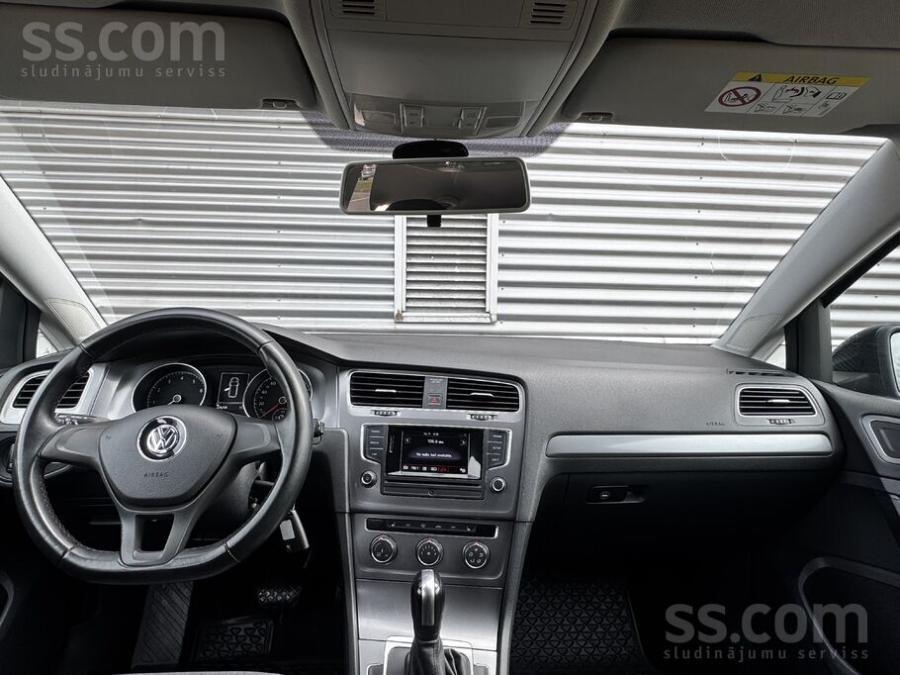 Blue Volkswagen Golf 2016 in Riga, with an engine capacity of 1.40 L and mileage of 234 thousand km for 7500 €, photo 14 on AUTOMOTO.COM.LV