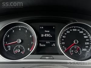 Blue Volkswagen Golf 2016 in Riga, with an engine capacity of 1.40 L and mileage of 234 thousand km for 7500 €, photo 16 on AUTOMOTO.COM.LV