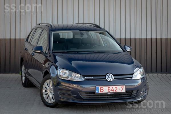 Blue Volkswagen Golf 2016 in Talsi, with an engine capacity of 1.60 L and mileage of 266 thousand km for 7950 €, photo 1 on AUTOMOTO.COM.LV