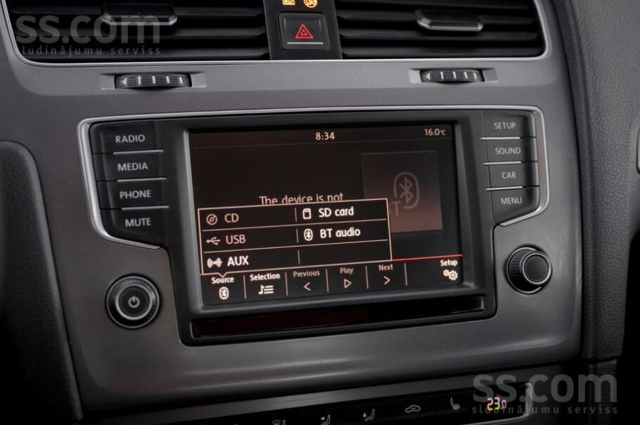 Zils Volkswagen Golf 2016 Talsi, ar dzinēja tilpumu 1.60 L un nobraukumu 266 tūkst. km par 7950 €, foto 20 vietnē AUTOMOTO.COM.LV