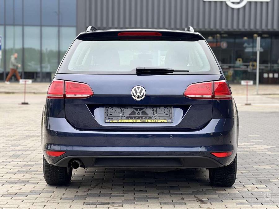 Zils Volkswagen Golf 2016 Šauļi, ar dzinēja tilpumu 1.60 L un nobraukumu 266 tūkst. km par 5900 €, foto 7 vietnē AUTOMOTO.COM.LV
