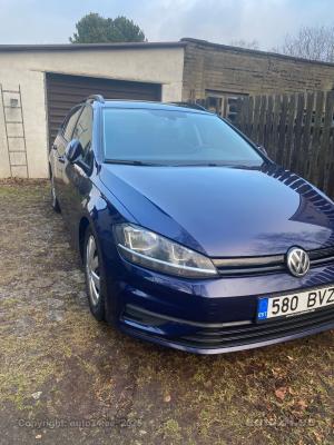 Blue Volkswagen Golf 2018 in Tallinn, with an engine capacity of 1.60 L and mileage of 192 thousand km for 11900 €, photo  on AUTOMOTO.COM.LV
