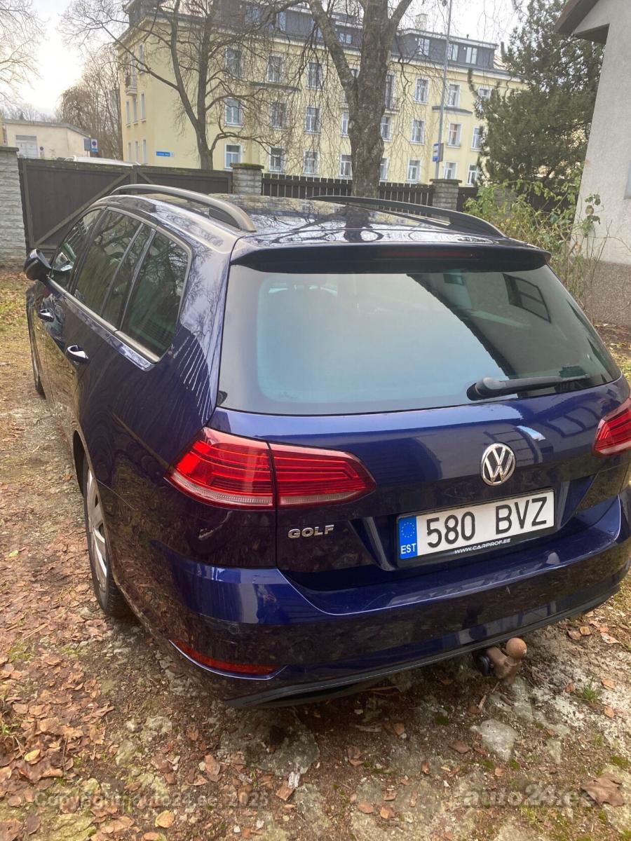Zils Volkswagen Golf 2018 Tallina, ar dzinēja tilpumu 1.60 L un nobraukumu 192 tūkst. km par 11900 €, foto 3 vietnē AUTOMOTO.COM.LV