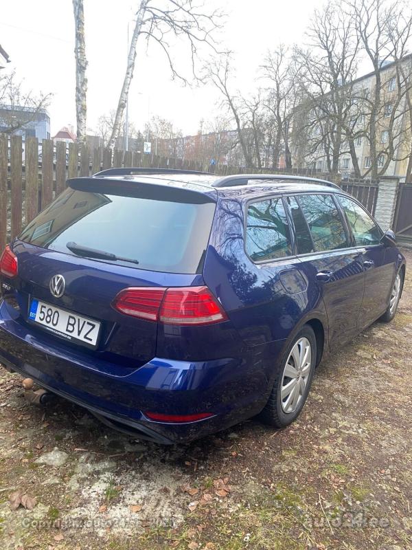 Blue Volkswagen Golf 2018 in Tallinn, with an engine capacity of 1.60 L and mileage of 192 thousand km for 11900 €, photo 4 on AUTOMOTO.COM.LV