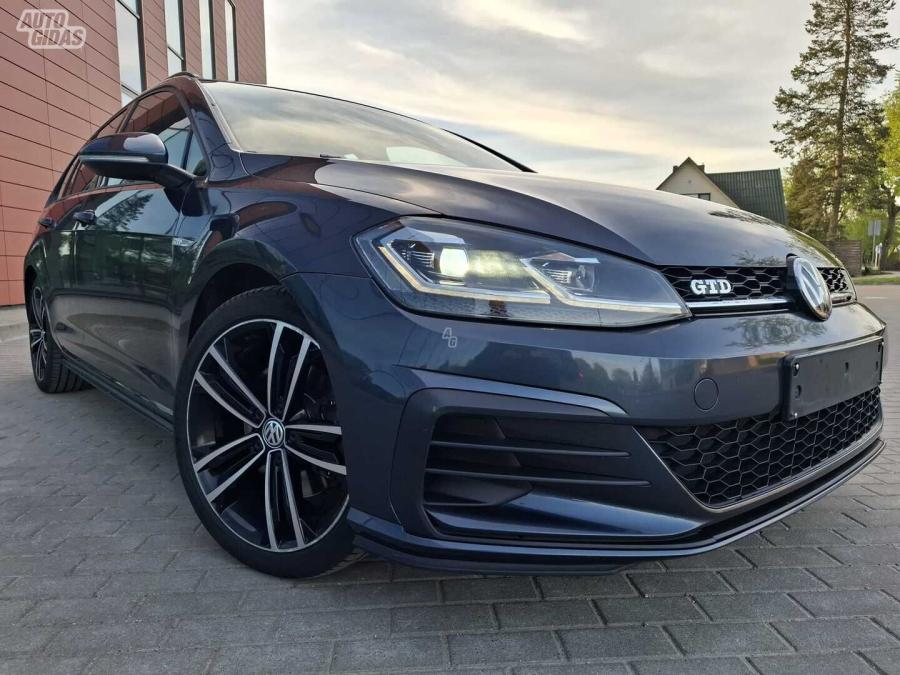 Zils Volkswagen Golf 2018 Utena, ar dzinēja tilpumu 2.00 L un nobraukumu 178 tūkst. km par 12980 €, foto 1 vietnē AUTOMOTO.COM.LV