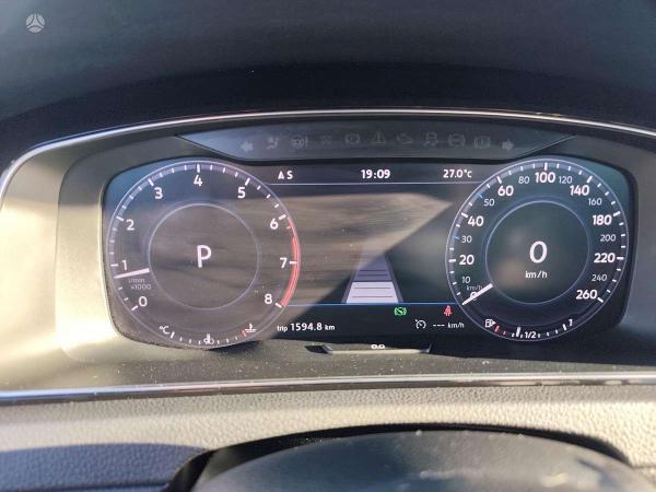 Blue Volkswagen Golf 2018 in Vilnius, with an engine capacity of 1.40 L and mileage of 203 thousand km for 12300 €, photo 10 on AUTOMOTO.COM.LV