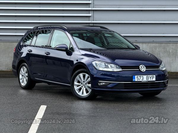 Zils Volkswagen Golf 2018 Tallina, ar dzinēja tilpumu 1.40 L un nobraukumu 82 tūkst. km par 13700 €, foto 1 vietnē AUTOMOTO.COM.LV