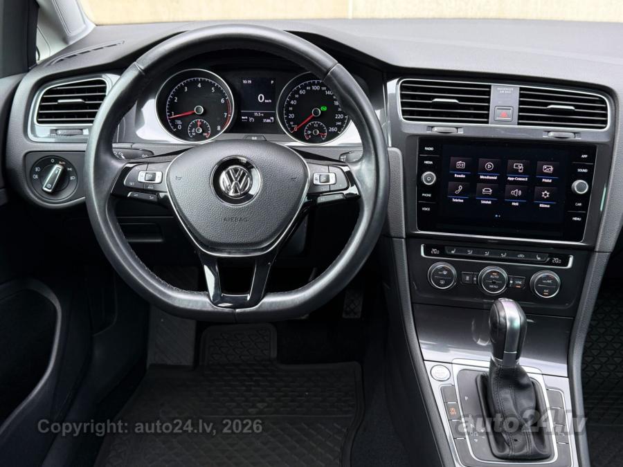 Blue Volkswagen Golf 2018 in Tallinn, with an engine capacity of 1.40 L and mileage of 82 thousand km for 13700 €, photo 19 on AUTOMOTO.COM.LV