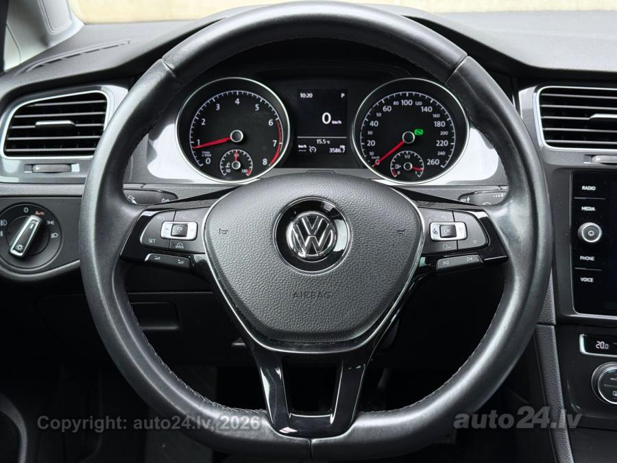 Blue Volkswagen Golf 2018 in Tallinn, with an engine capacity of 1.40 L and mileage of 82 thousand km for 13700 €, photo 20 on AUTOMOTO.COM.LV