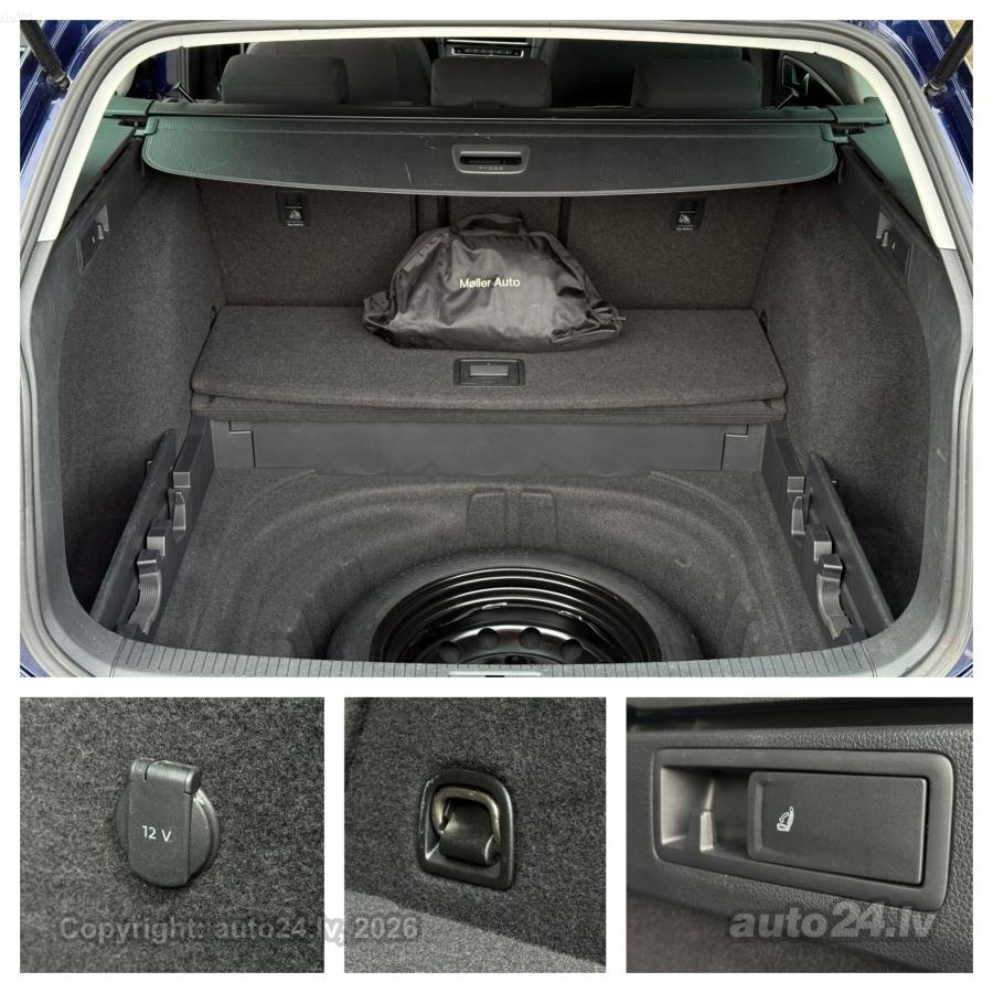 Blue Volkswagen Golf 2018 in Tallinn, with an engine capacity of 1.40 L and mileage of 82 thousand km for 13700 €, photo 24 on AUTOMOTO.COM.LV