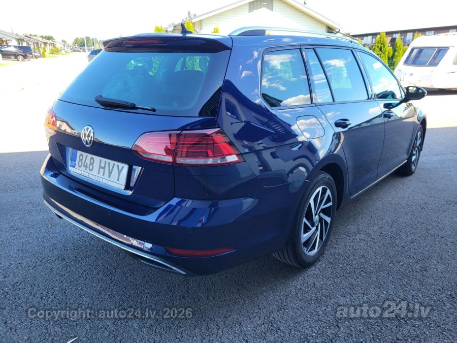 Blue Volkswagen Golf 2018 in Tartu, with an engine capacity of 1.60 L and mileage of 161 thousand km for 15500 €, photo 6 on AUTOMOTO.COM.LV