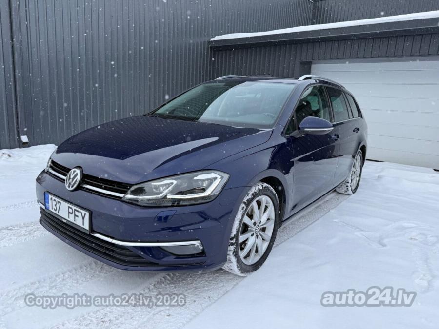 Blue Volkswagen Golf 2019 in Rapla, with an engine capacity of 1.50 L and mileage of 146 thousand km for 12490 €, photo 1 on AUTOMOTO.COM.LV
