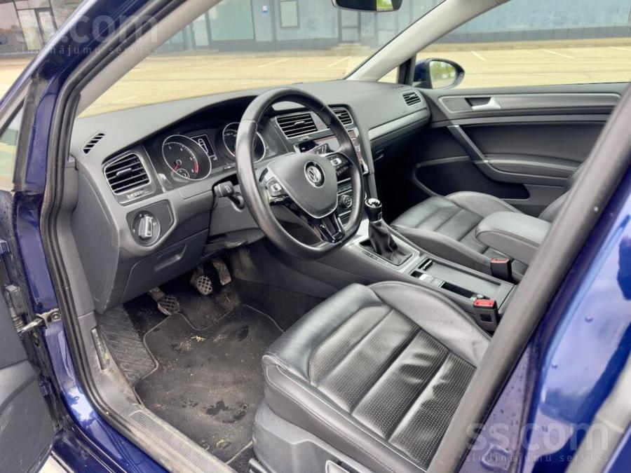 Zils Volkswagen Golf 2019 Rīga, ar dzinēja tilpumu 1.60 L un nobraukumu 201 tūkst. km par 9590 €, foto 4 vietnē AUTOMOTO.COM.LV