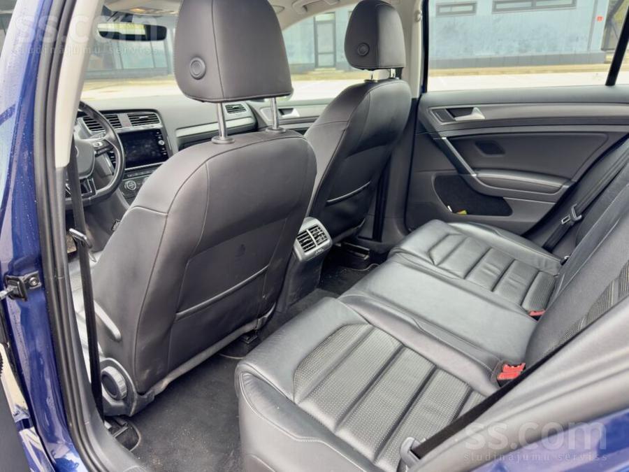 Zils Volkswagen Golf 2019 Rīga, ar dzinēja tilpumu 1.60 L un nobraukumu 201 tūkst. km par 9590 €, foto 5 vietnē AUTOMOTO.COM.LV