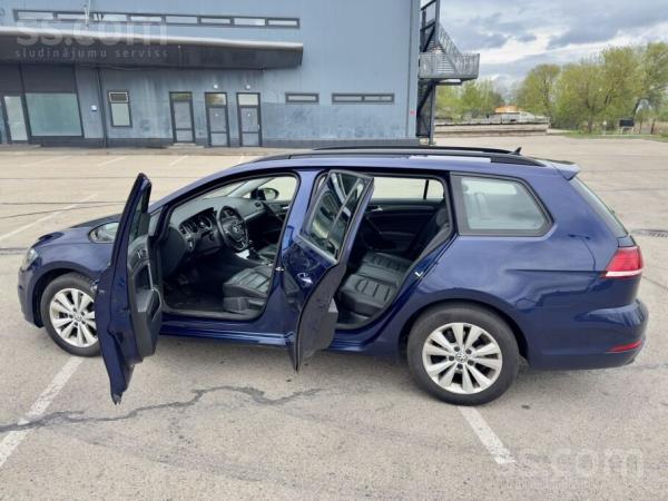 Zils Volkswagen Golf 2019 Rīga, ar dzinēja tilpumu 1.60 L un nobraukumu 201 tūkst. km par 9590 €, foto 5 vietnē AUTOMOTO.COM.LV