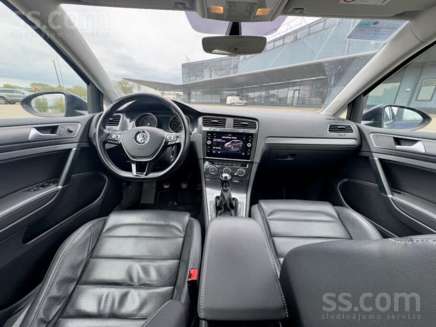 Zils Volkswagen Golf 2019 Rīga, ar dzinēja tilpumu 1.60 L un nobraukumu 201 tūkst. km par 9590 €, foto 12 vietnē AUTOMOTO.COM.LV