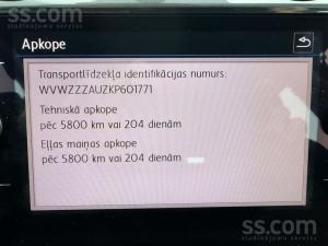 Zils Volkswagen Golf 2019 Rīga, ar dzinēja tilpumu 1.60 L un nobraukumu 201 tūkst. km par 9590 €, foto 17 vietnē AUTOMOTO.COM.LV