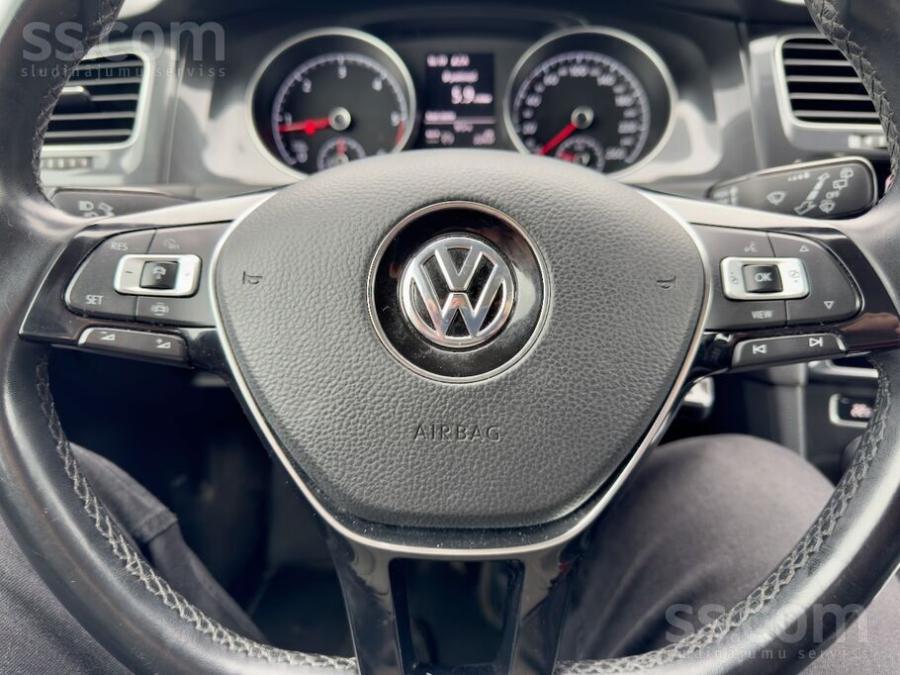 Zils Volkswagen Golf 2019 Rīga, ar dzinēja tilpumu 1.60 L un nobraukumu 201 tūkst. km par 9590 €, foto 19 vietnē AUTOMOTO.COM.LV