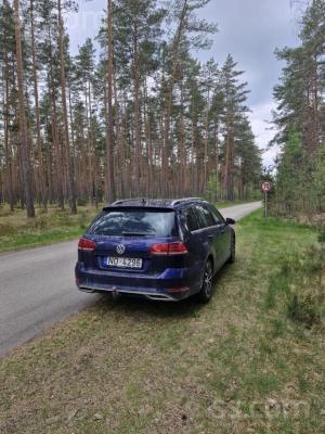 Blue Volkswagen Golf 2019 in Riga, with an engine capacity of 2.00 L and mileage of 187 thousand km for 12000 €, photo 4 on AUTOMOTO.COM.LV