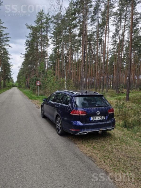 Blue Volkswagen Golf 2019 in Riga, with an engine capacity of 2.00 L and mileage of 187 thousand km for 12000 €, photo 4 on AUTOMOTO.COM.LV