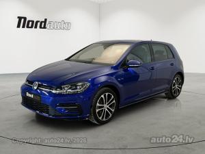 Blue Volkswagen Golf 2019 in Tallinn, with an engine capacity of 1.50 L and mileage of 39 thousand km for 18400 €, photo  on AUTOMOTO.COM.LV