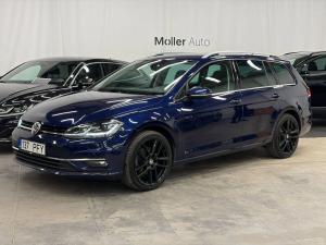 Zils Volkswagen Golf 2019 Tallina, ar dzinēja tilpumu 1.50 L un nobraukumu 155 tūkst. km par 12900 €, foto  vietnē AUTOMOTO.COM.LV